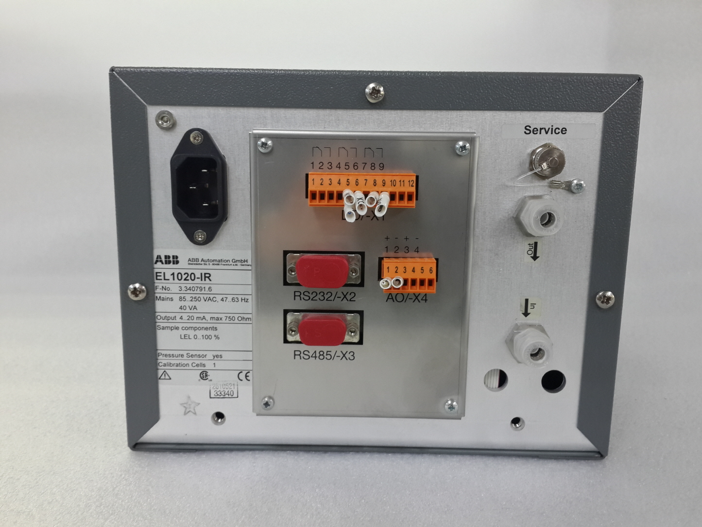 ABB EL1020 Series Continuous Gas Analyzers EL1020-IR | eBay