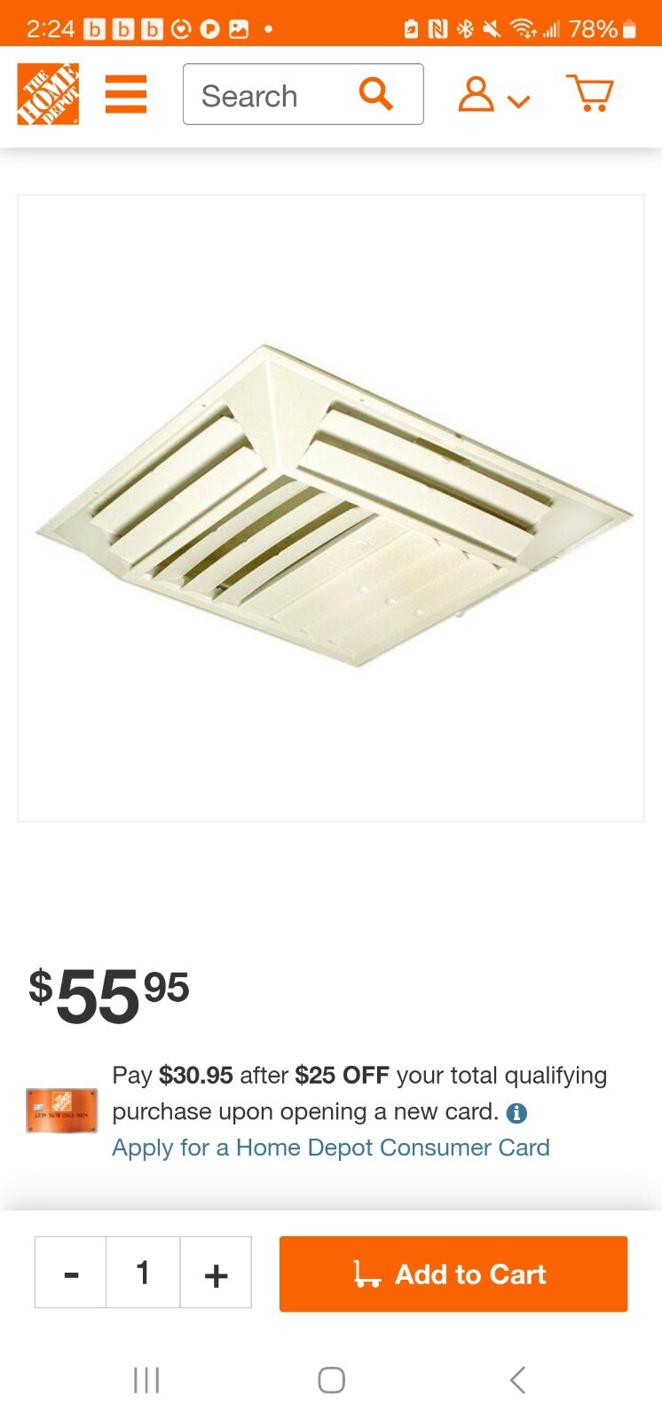 Dial 7637 6w Plastic Ceil Grille for sale online | eBay