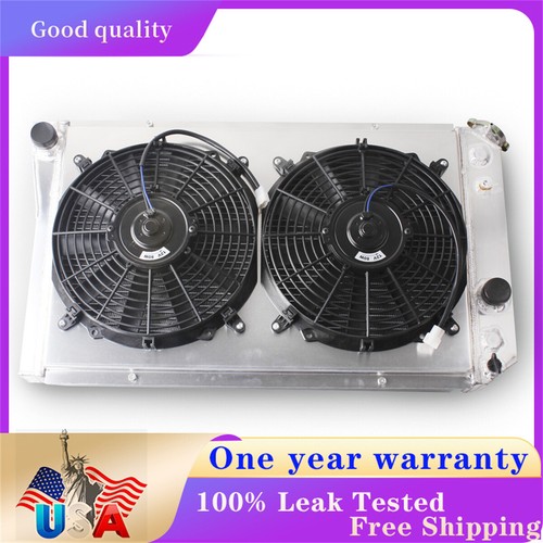 3 Row For 1982-2002 CHEVROLET S10 S-10 Blazer V8 Swap Radiator Shroud ...