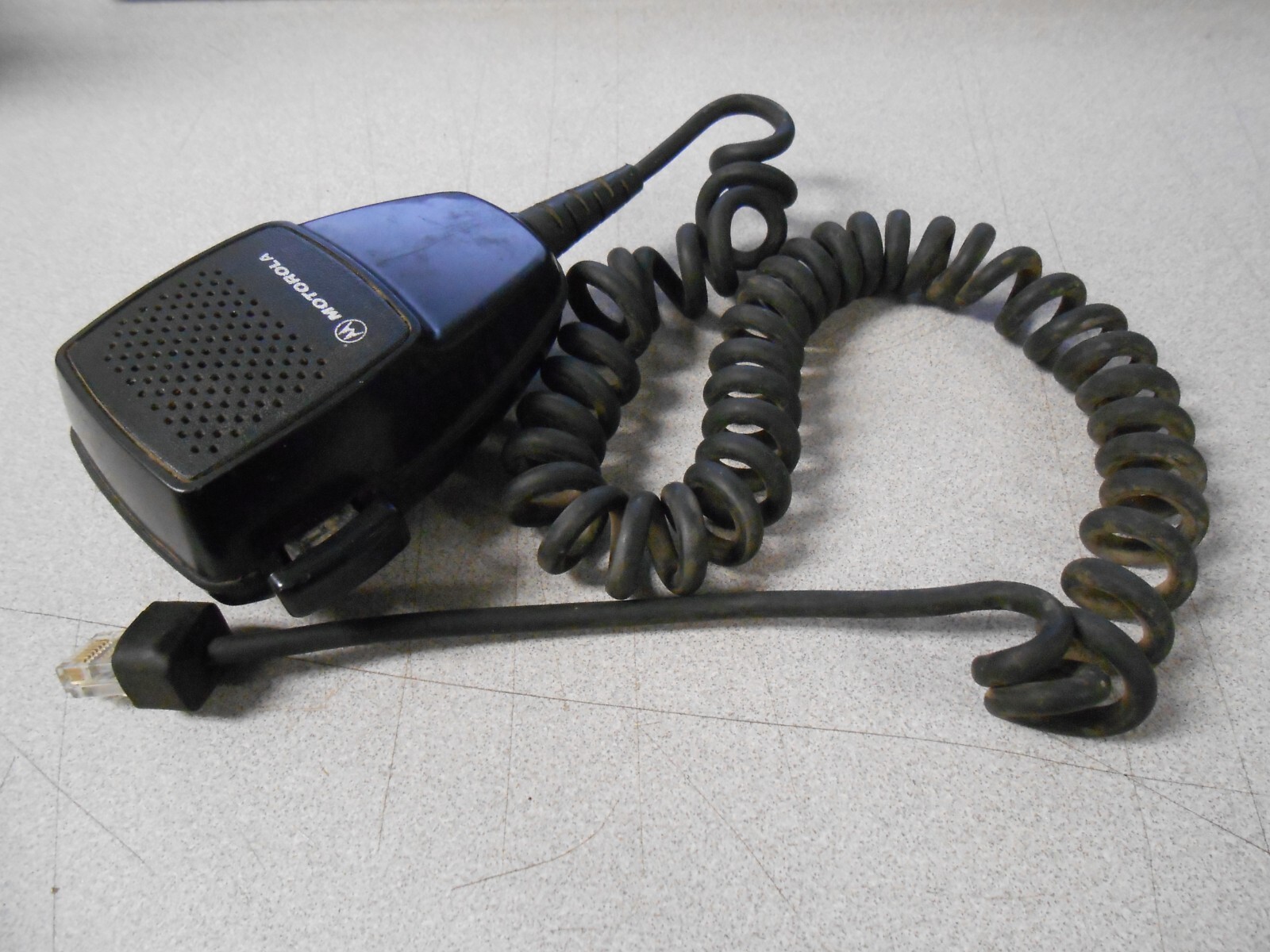 NOS Motorola 8 Pin Mobile Radio Hand Speaker GM300 GM950 HMN3596A for ...