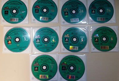 (LOT OF 10) Lightspan Adventures Disks! Complete set THE SECRET of ...