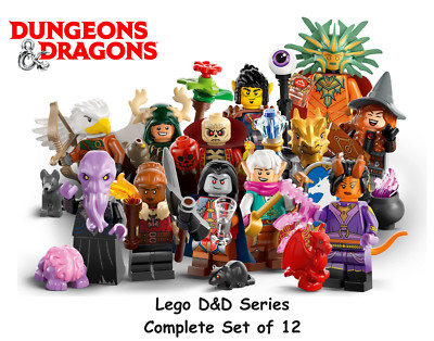 LEGO 71047 Dungeons & Dragons DnD Minifigures Complete Full Set of 12 ...