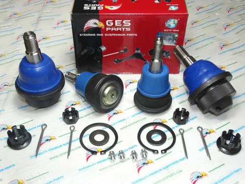 4 UPPER LOWER BALL JOINT Fit H2 SILVERADO SIERRA HD AVALANCHE YUKON ...