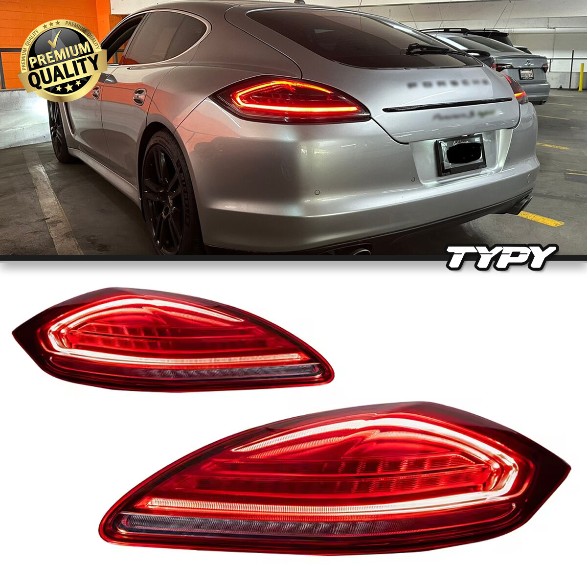 For 2010-2013 Porsche Panamera 970.1 1Pair Led Dynamic Taillight ...