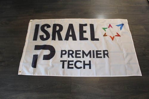 Israel Premier Tech Cycling Team Banner Flag Tour de France Race Bike ...