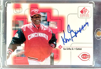 1999 SP Signature Edition Autograph Ken Griffey #Sr. Auto | eBay