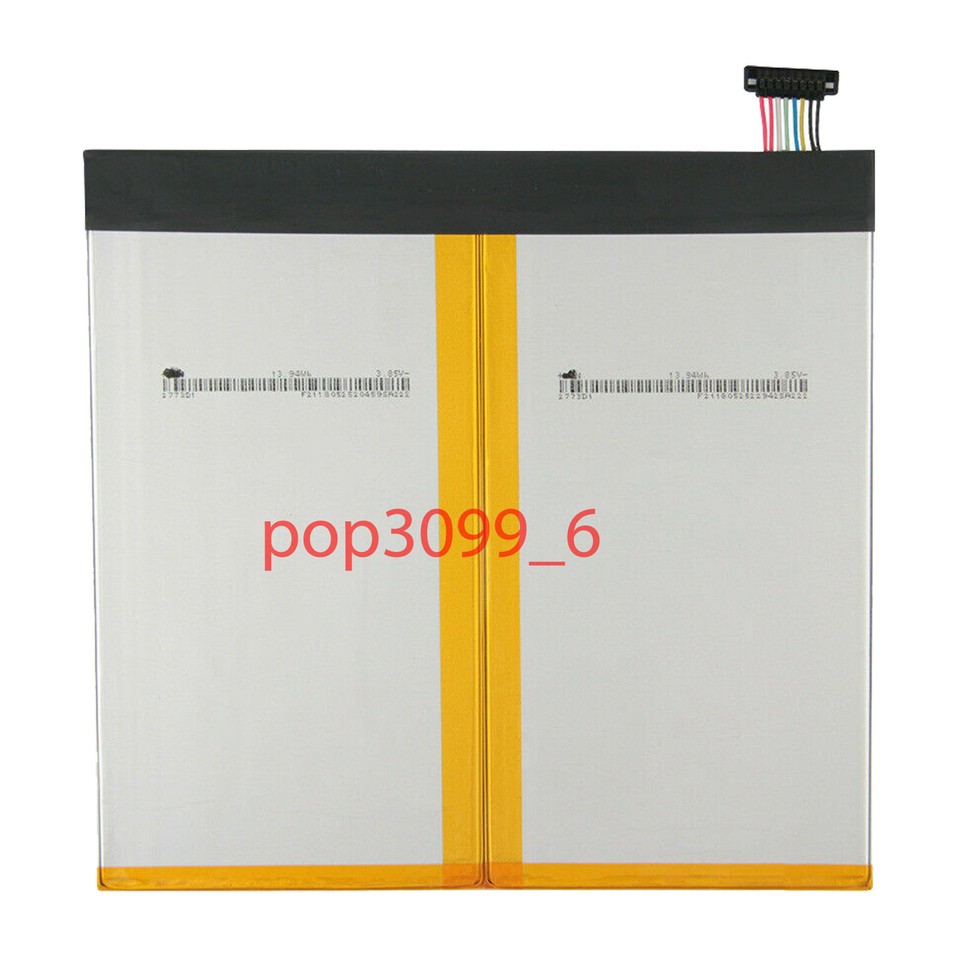 C12P1602 Battery for Asus ZenPad 3S 10 LTE, Z500KL, ZenPad Z10, ZT500KL ...