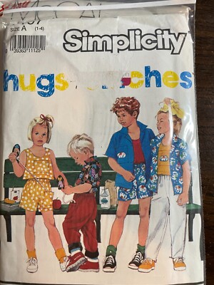 Simplicity 7197 Vintage 90's Hugs & Stitches Top,Overskirt,Pants ...