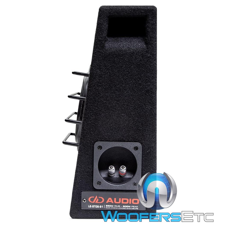 DD AUDIO LEST06d SHALLOW SLIM 6.5" 500W PORTED ENCLOSURE SUBWOOFER BASS ...
