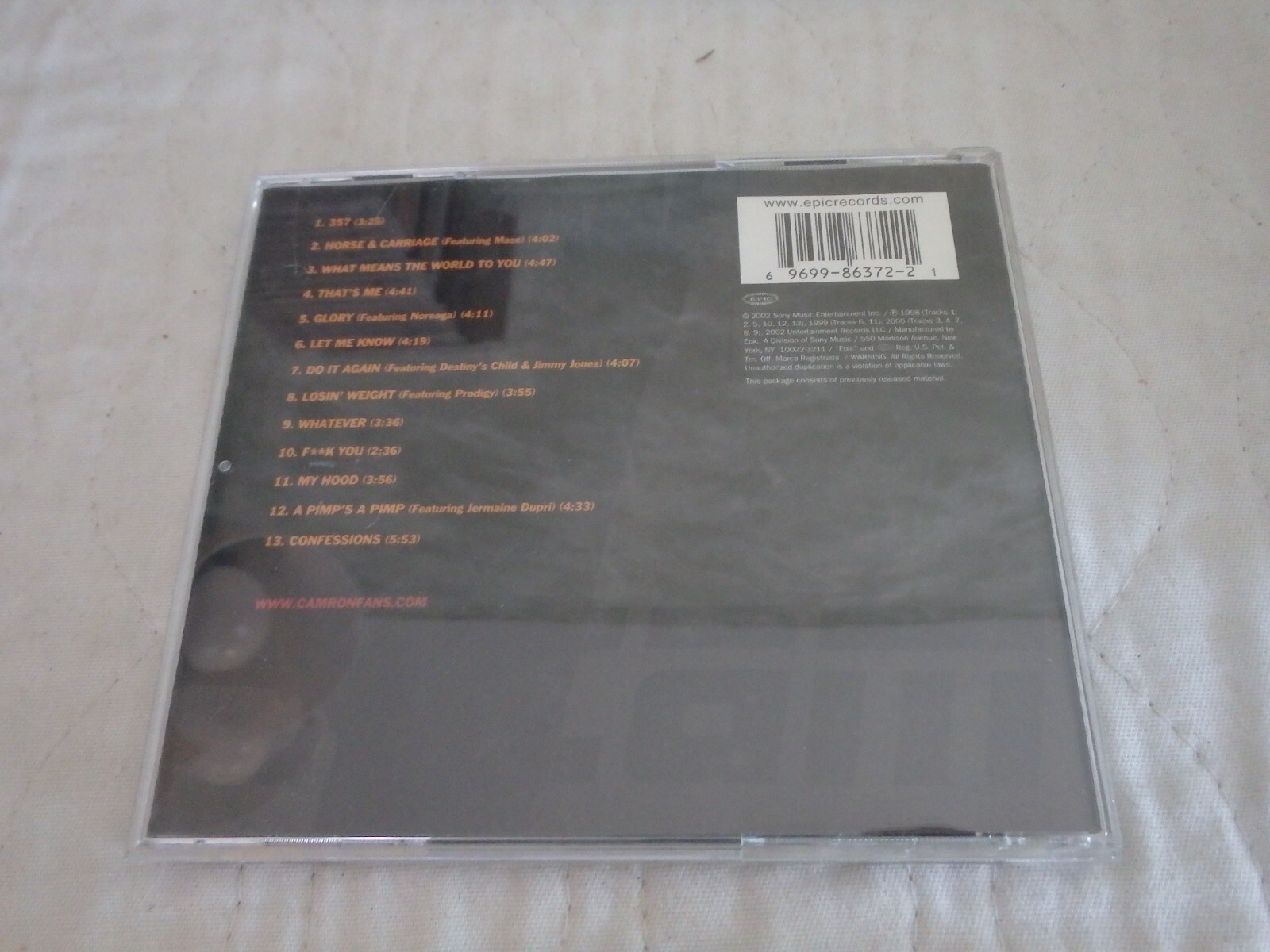 Harlem's Greatest by Cam'ron (CD, 2002) 696998637221 | eBay