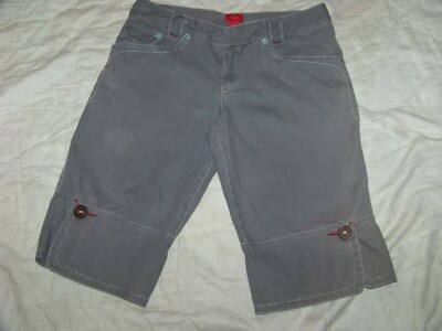Women's Mossimo Gray Denim Capris - Size 11 | eBay