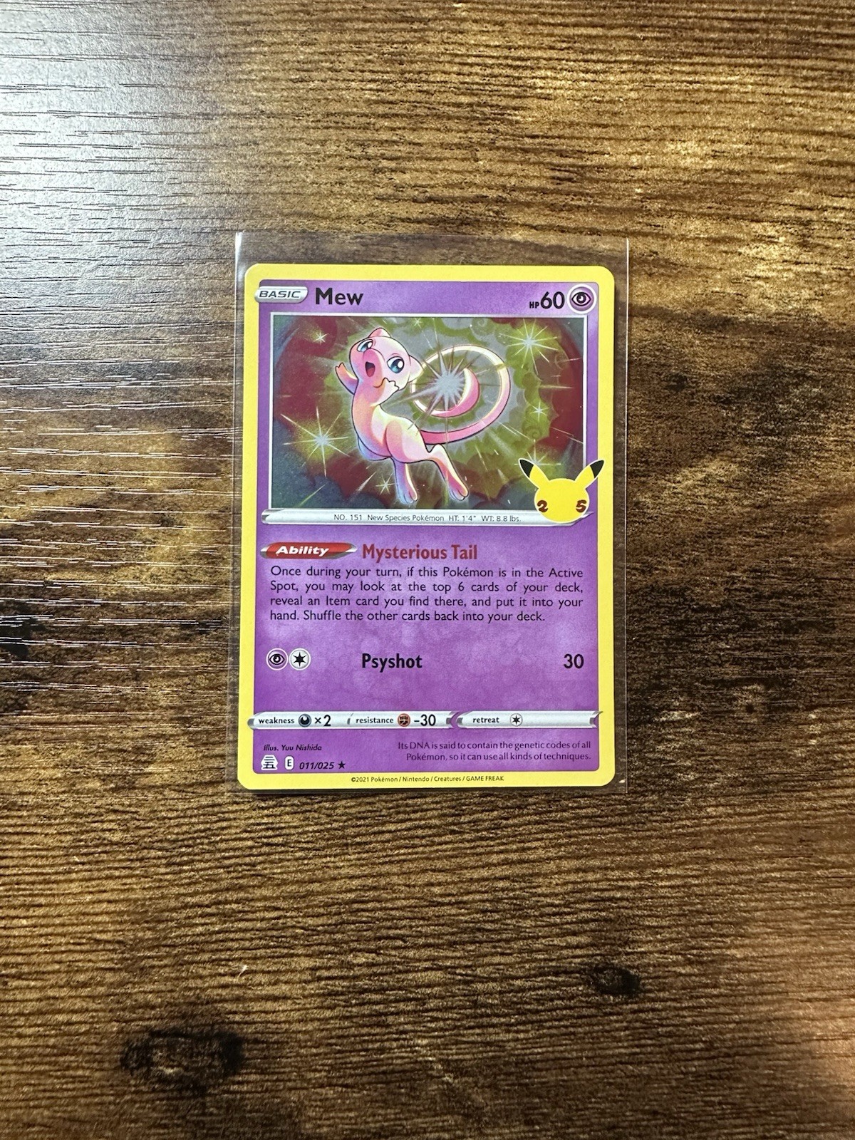 Mew 25 Current Market Value | Celebrations