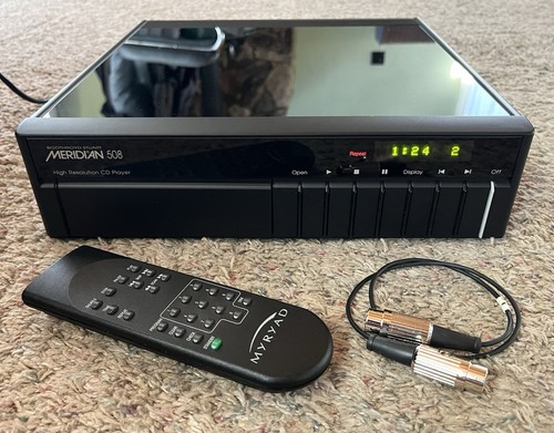 Boothroyd Stuart Meridian 508 High Resolution CD Player | Black ...