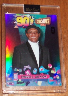 2024 Wild Card Decades Special Preview Edition Samuel L. Jackson 1/8 ...