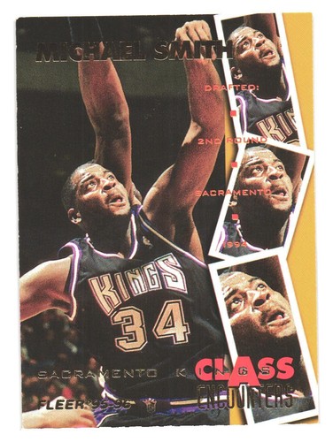 1995-96 Fleer NBA Basketball Sacramento Kings Michael Smith | eBay