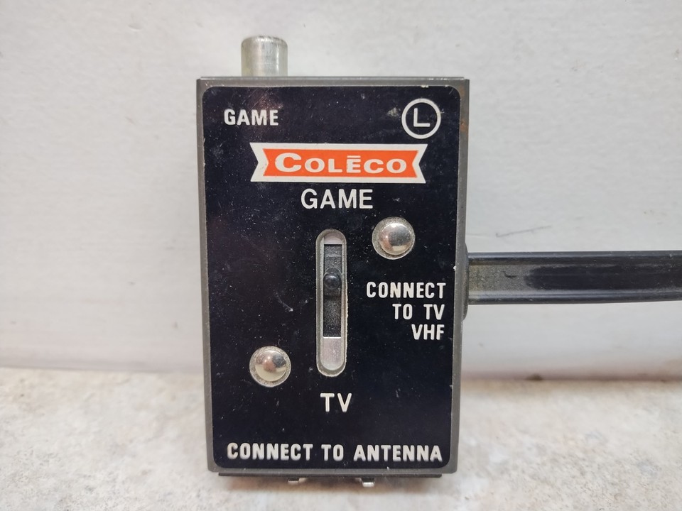 Vintage Original Coleco TV/Game/Antenna RF Switch Box Adapter | eBay