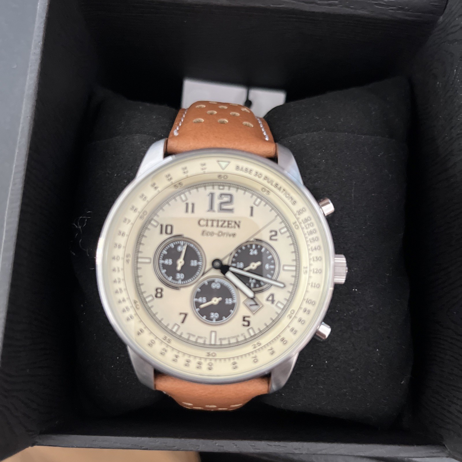 Citizen Men's CA4500-08X Eco-Drive Chronograph Stainless Steel Quartz ...