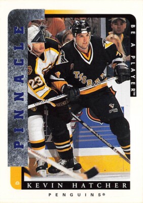 1996 Pinnacle Be a Player #14 Kevin Hatcher Pittsburgh Penguins | eBay