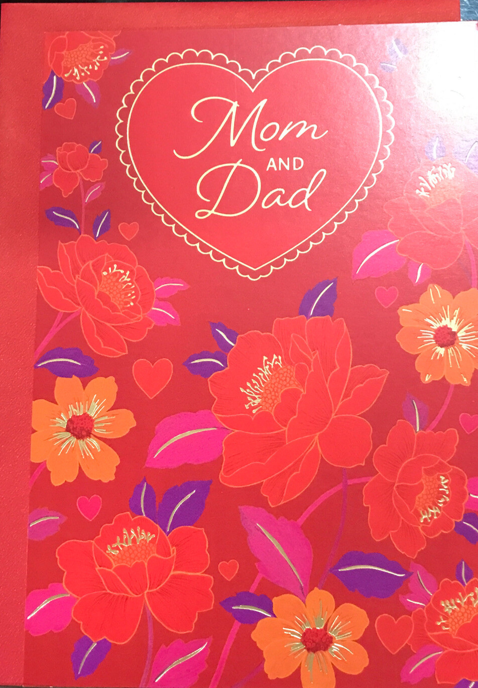 Happy Valentine’s Day,Mom And Dad, Wonderful Parents, Hallmark Greeting ...