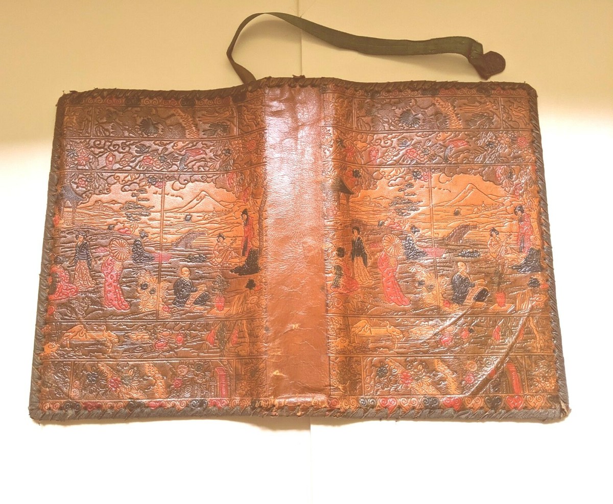 Hand Tooled Leather Book Cover