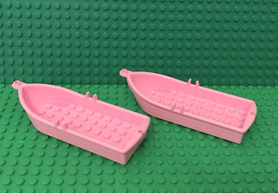 Lego 2 Pieces Bright Pink Rowing Boat 5x14x2 1/3 From Friends Themes ...
