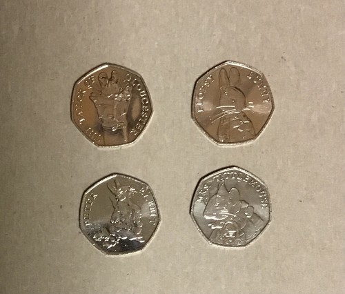 50p Beatrix Potter 2018 Uncirculated Coins Full Set | eBay UK