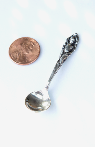 925 Sterling silver Mini Spoon-Small spoon for baby/Sugar & Salt spoon ...