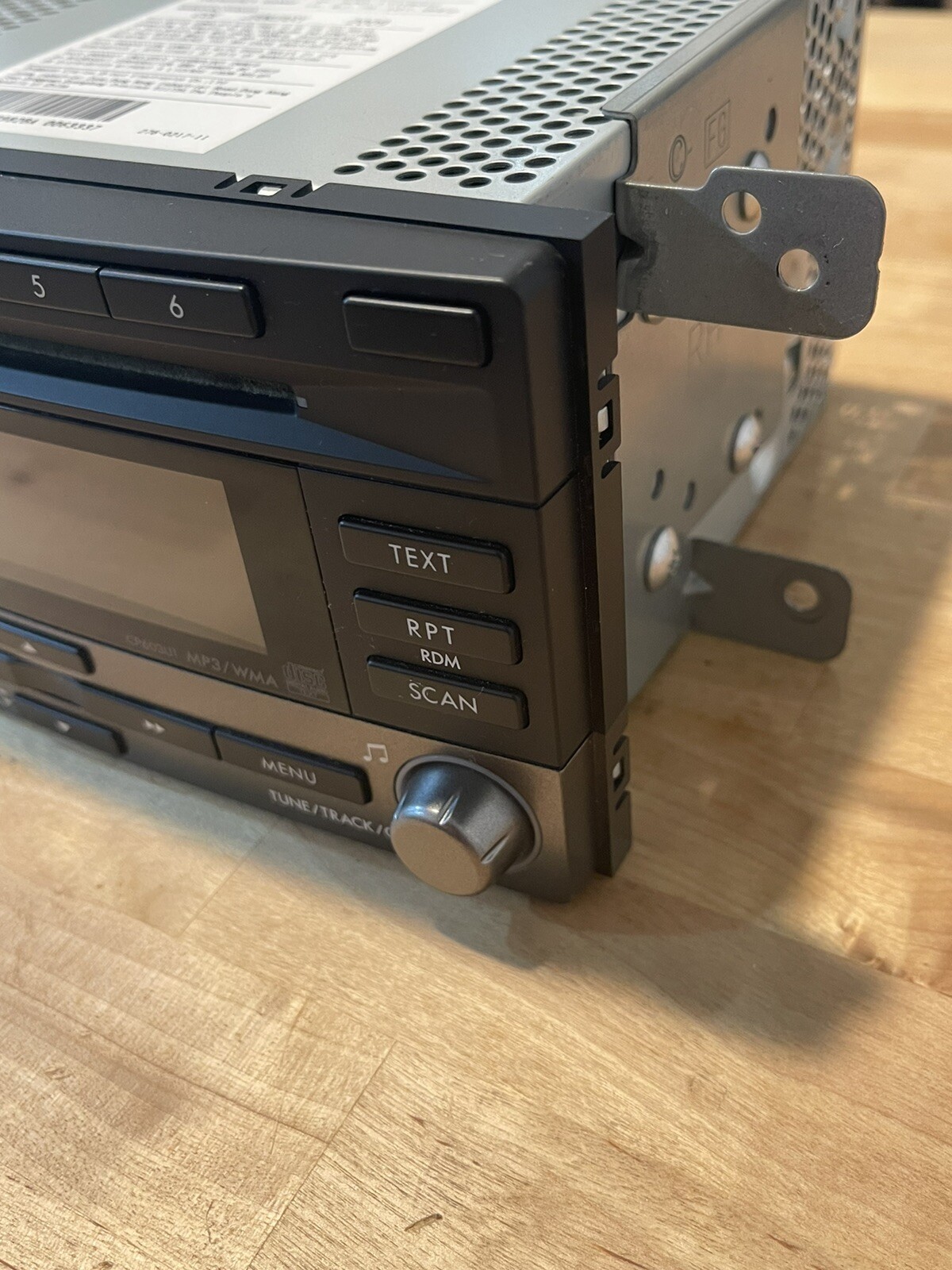 Subaru Clarion Factory Radio Stereo CD Player - 86201SC600 PF-2982B-A ...