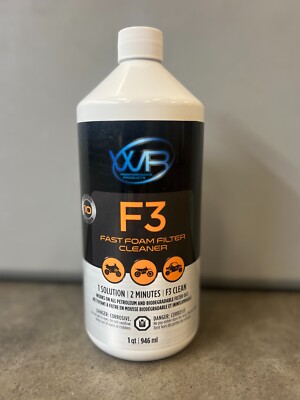 F3 Fast Foam Filter Cleaner WR Performance 1qt/946ml MX ATV UTV Clean ...
