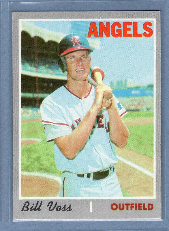 1970 Topps #326 Bill Voss (a) EX-MT GO900 | eBay