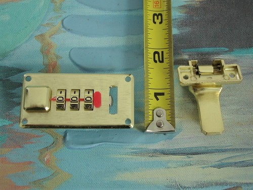 Combination Locks 1 Pair Replacement for Briefcase Attache Case Laptop ...