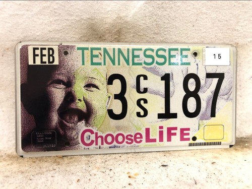 2015 Tennessee Choose Life License Plate | eBay