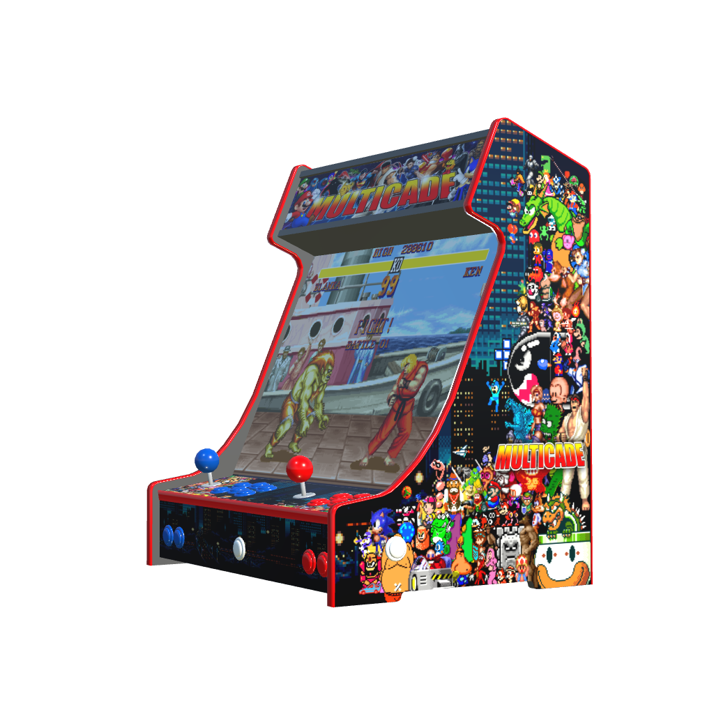 Multicade Full/Half Sets Arcade Artwork Arcade Graphics Stickers All ...