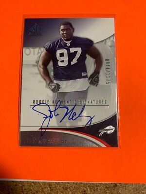 2006 UD SP JOHN MCCARGO ROOKIE AUTHENTIC SIGNATURES 944/1175 | eBay