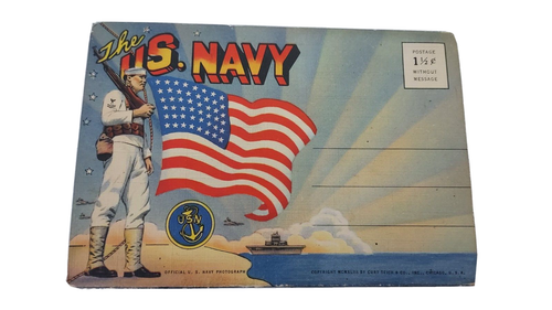 Official US Navy WW2 Photographs Post Card Album | eBay