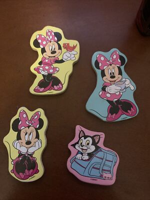 Minnie Mouse Vintage Magnets Lot Of 4 Pieces Disney Souvenirs | eBay