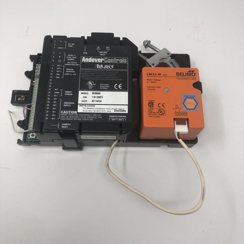 Andover Controls b3 865 b3865 VAV Controller c/w Belimo LM24-M Damper ...