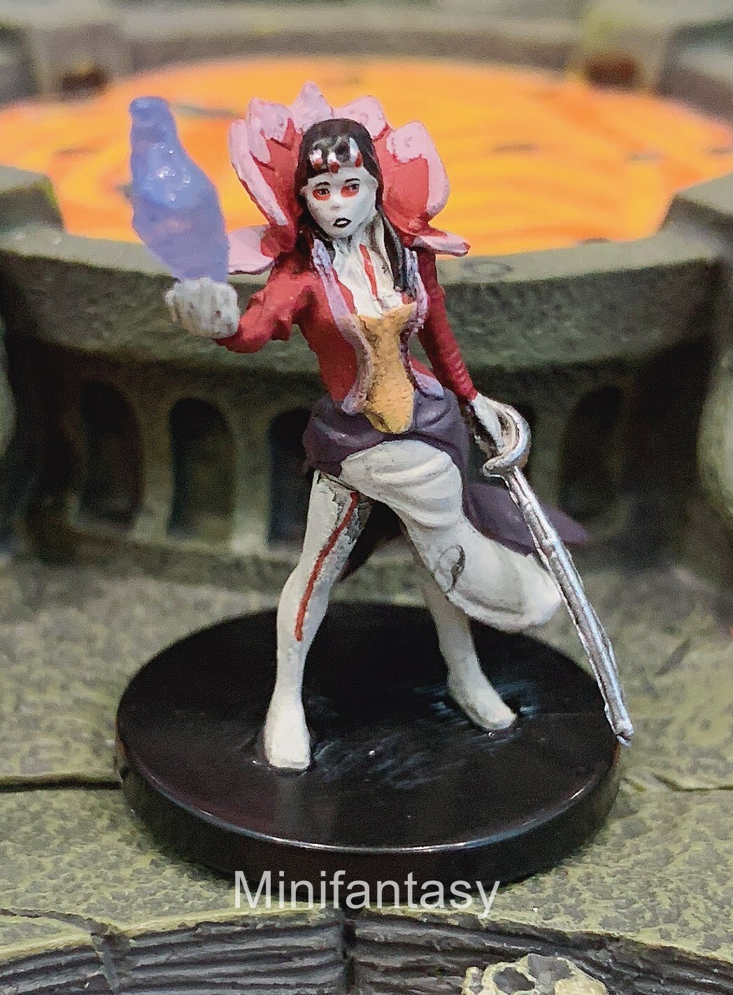 Arazni D&D Miniature Dungeons Dragons Pathfinder Lich Undead God Wizard ...