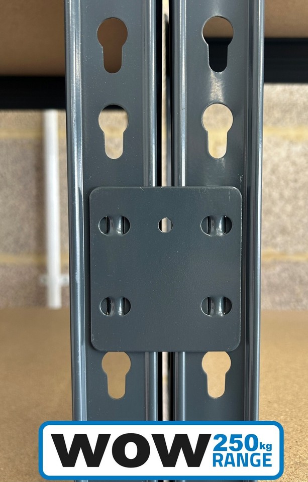 WOW250 Bay Connectors Garage Racking Clips Warehouse Shelving Heavy ...
