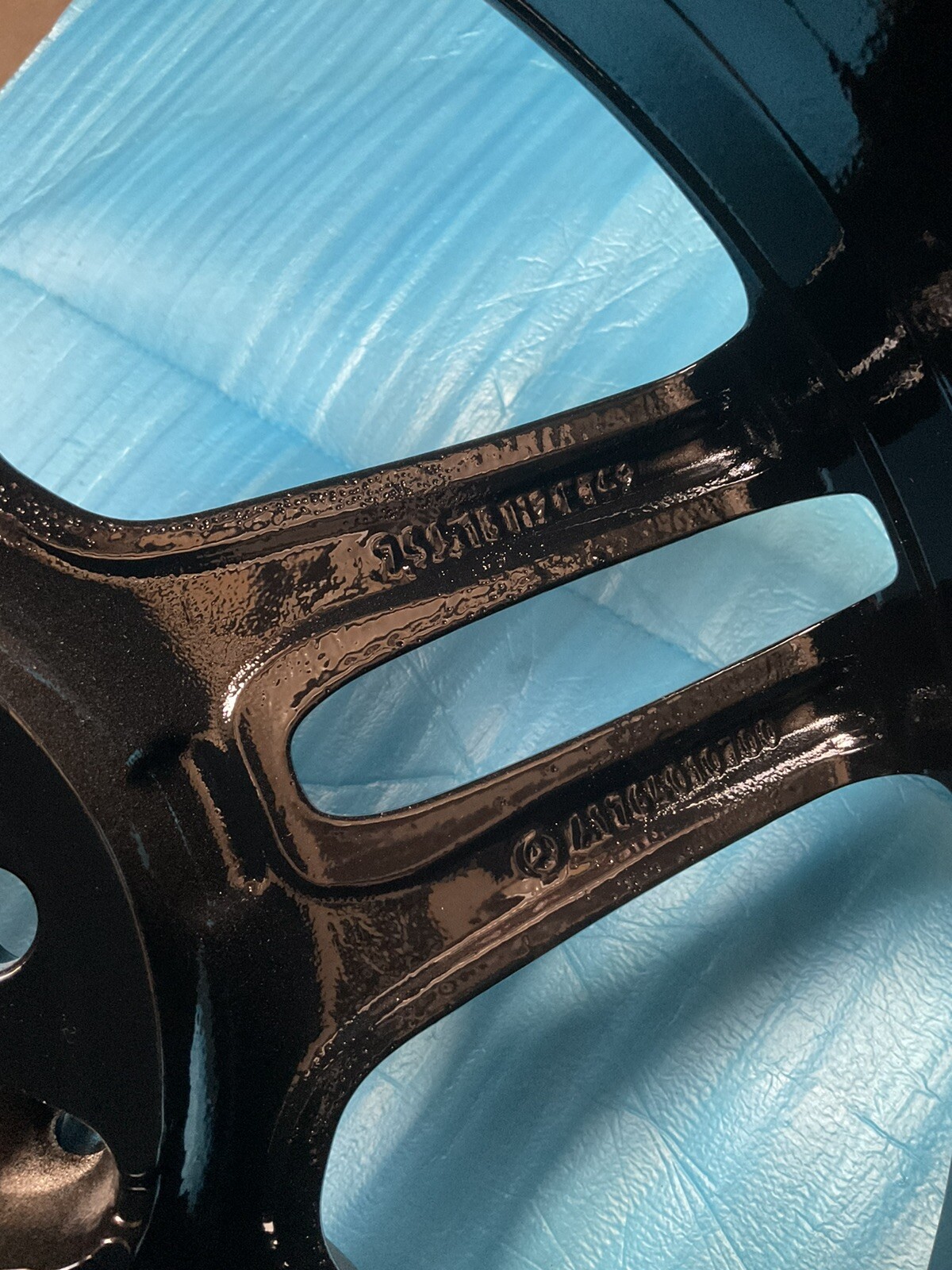 85530 1764010700 MERCEDES AMG OEM RIM CLA250 BLACK CNC ALLOY | eBay