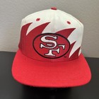 Vintage 90s San Francisco 49ers Logo Athletic SharkTooth NFL Snapback ...