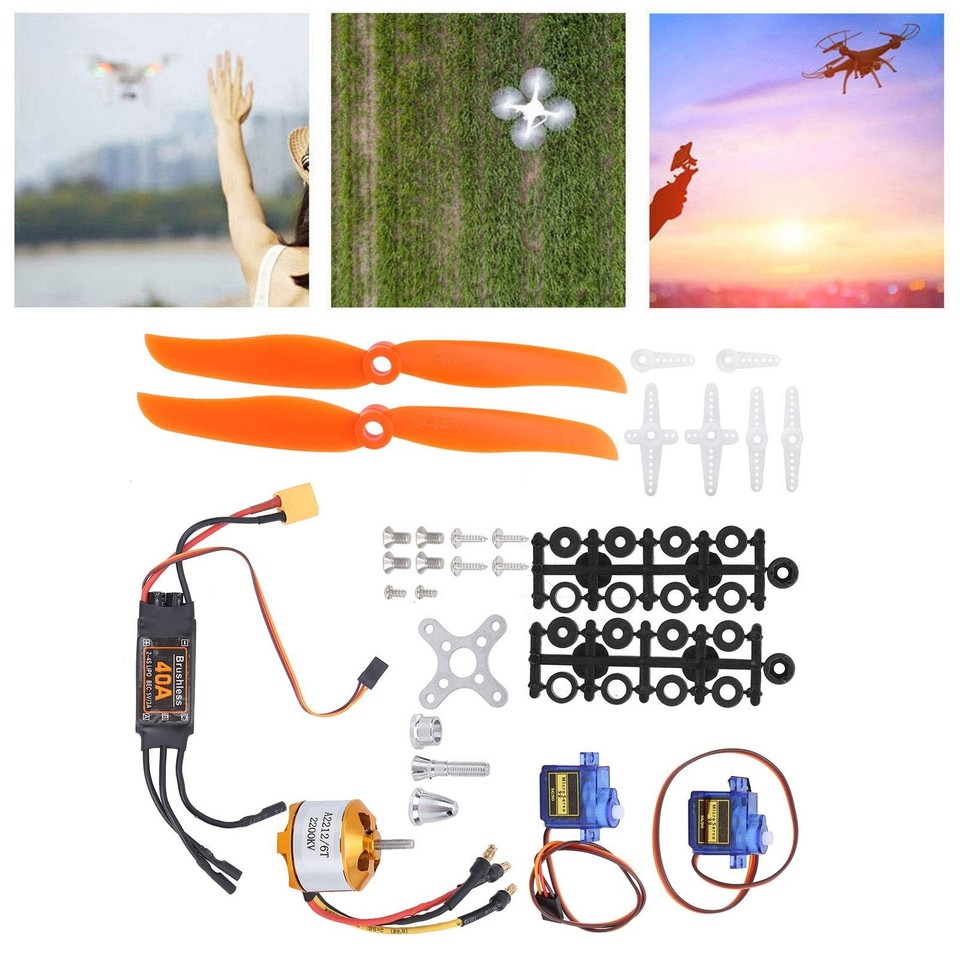 RC Plane Motor Kit for RC Plane Helicopter, Professional 6035 Propeller ...