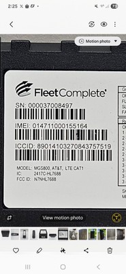 FleetComplete MGS800 AT&T GPS System | eBay