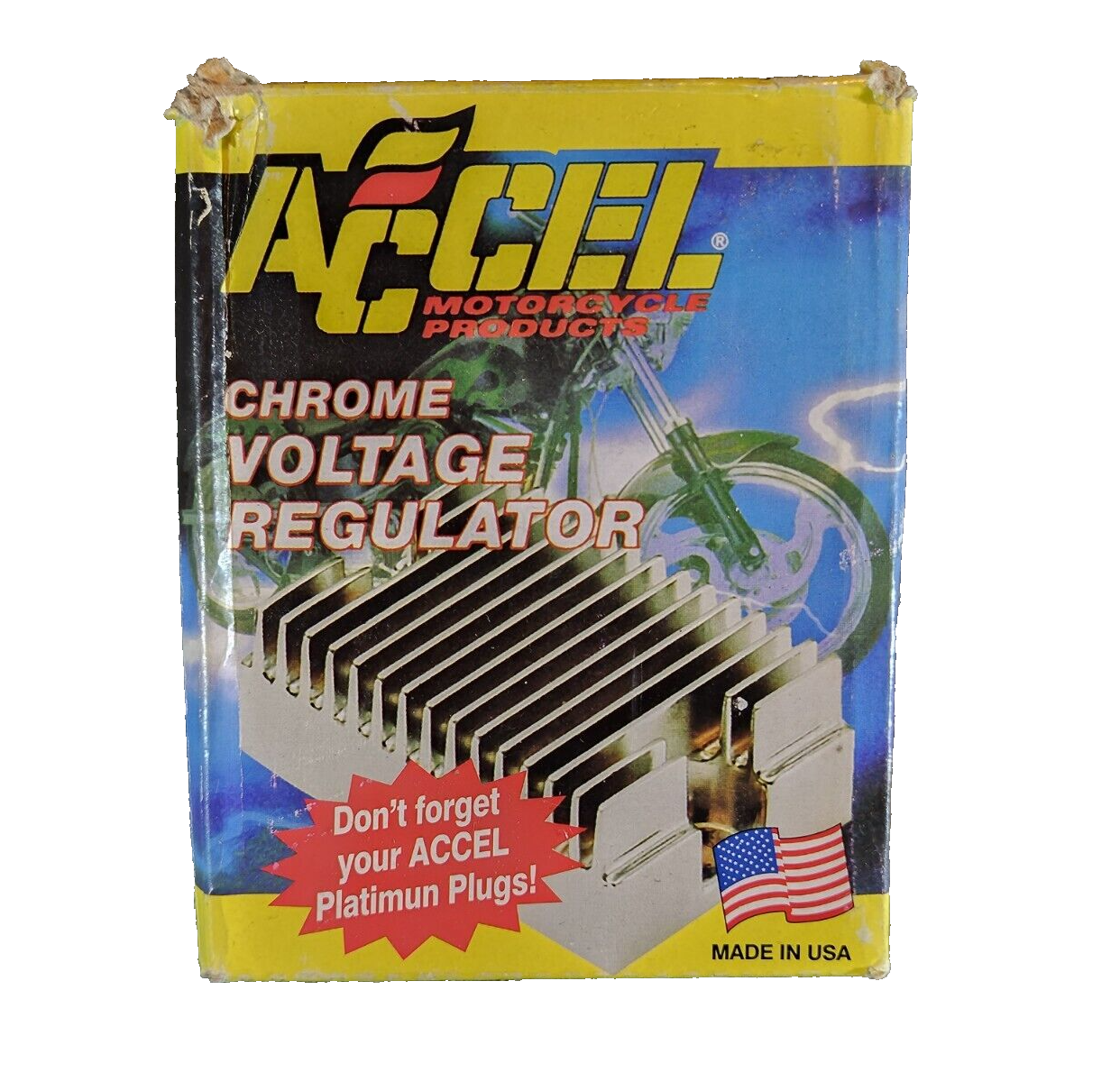 94-2003 Harley-Davidson Sportster ACCEL Chrome Electric Voltage Regulator USA 1 | eBay