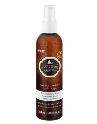 1 Hask Coconut Milk & Organic Honey Curl Sculpting Spray, Controls ...
