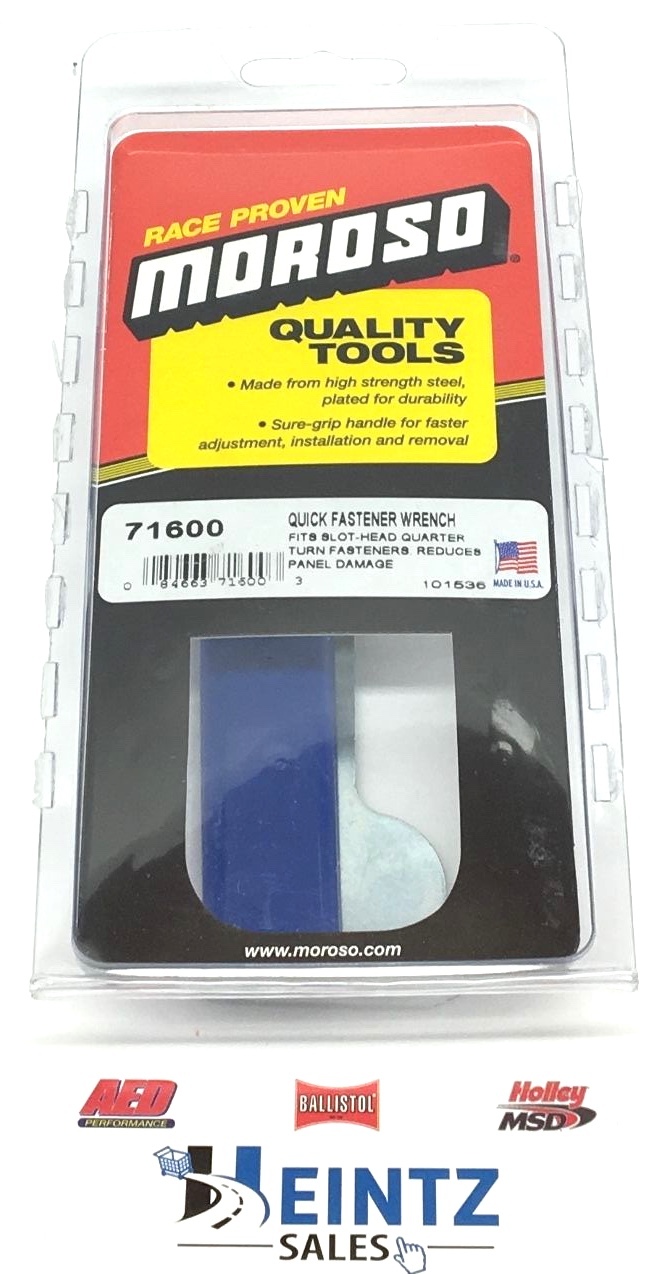 Moroso,quick fastener wrench,fits slot-head quarter,turn fasteners for ...