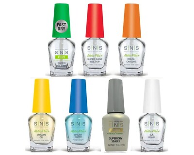 SNS Bases&Sealers - Dip Liquid Nutri-Plus 7 Bottle Set- (0.5 oz each ...