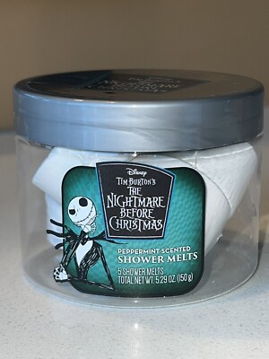 Disney Nightmare Before Christmas Shower Melts Steamers Peppermint Set ...