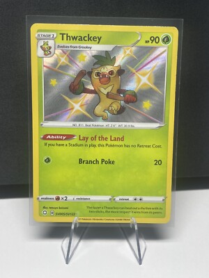 Thwackey SV005/SV122 Shining Fates Shiny Vault Holo Pokémon Card | eBay
