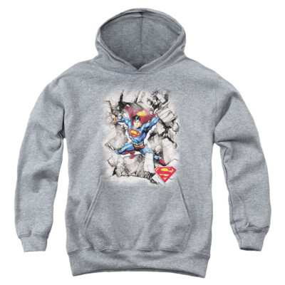 Superman "Break Through" Child's Pullover Hoodie | eBay